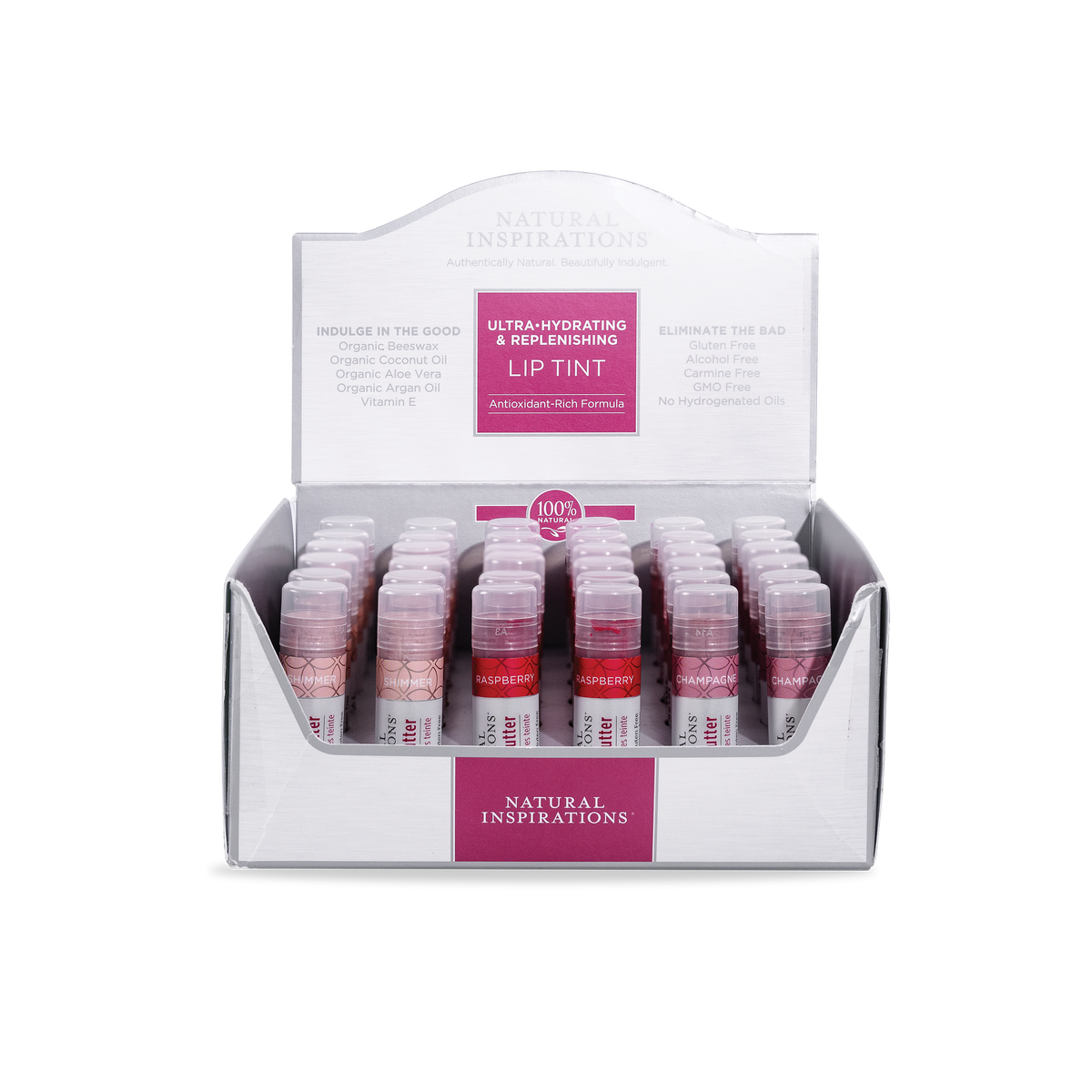 Lip Tint Display | Natural Inspirations